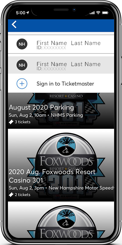 Mobile Tickets Step-by-Step | Tickets | NHMS